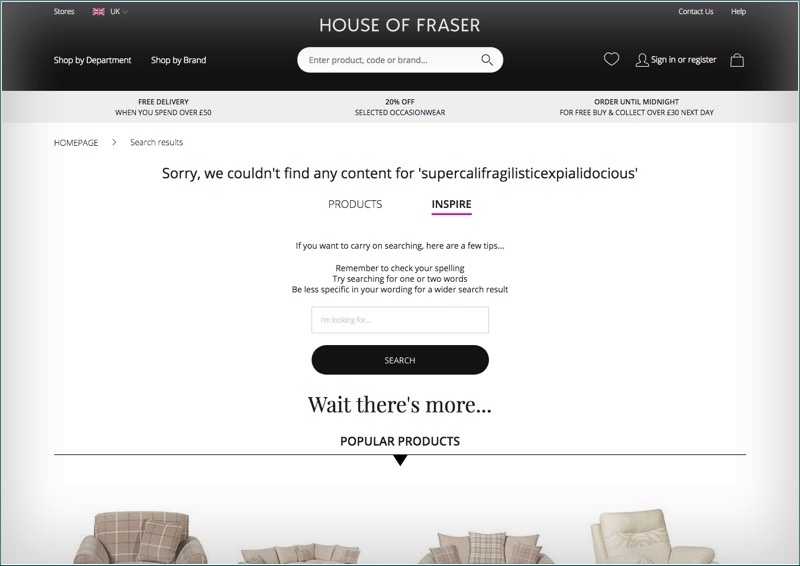 How to Design an Effective 'No Results Found' Page